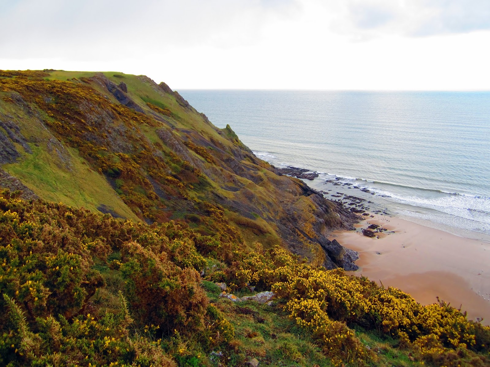 Las rutas de Nu: Gales: Three Cliffs Bay - Peninsula de Gower