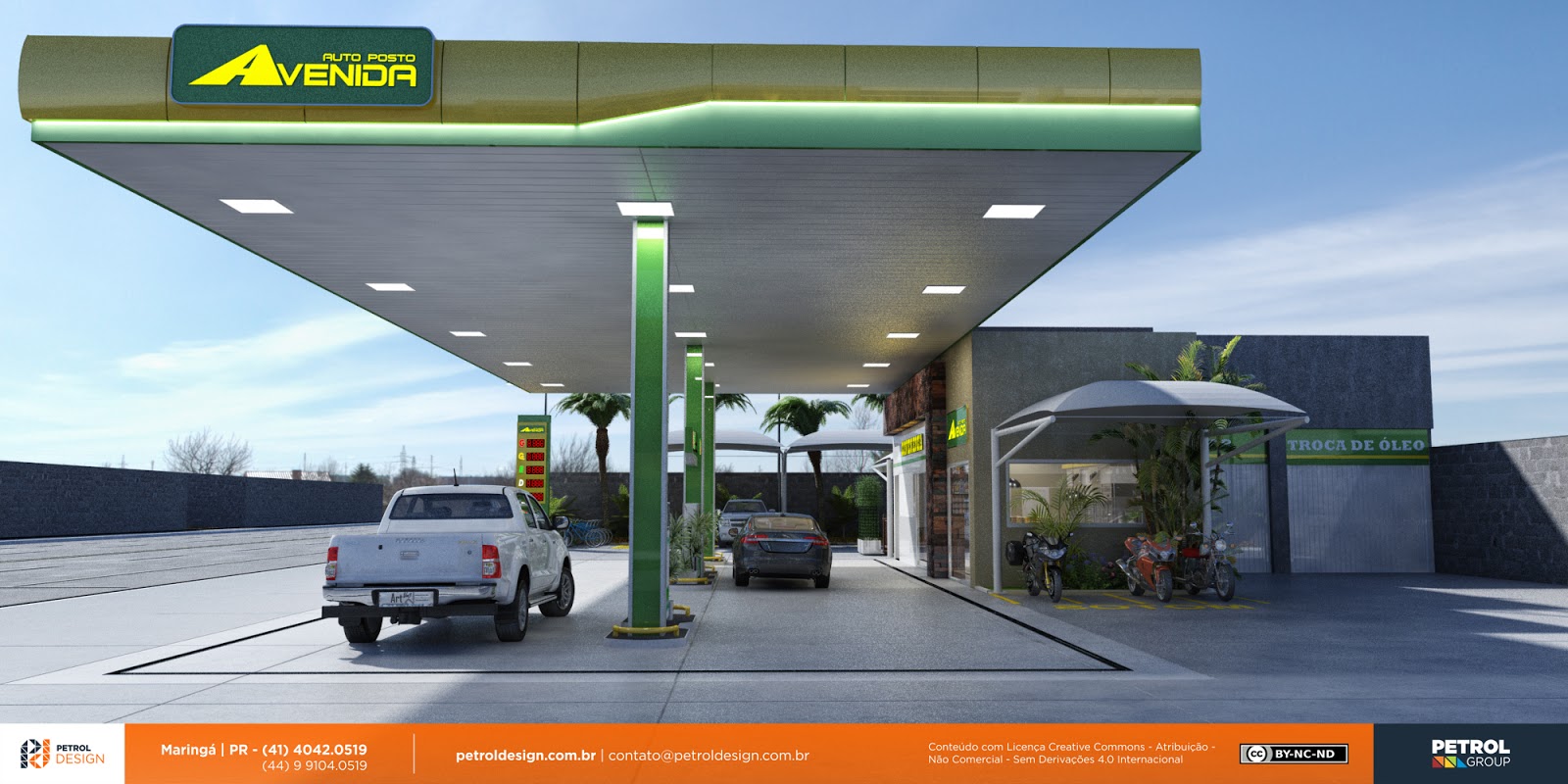 Cobertura Posto De Gasolina - BRAINCP