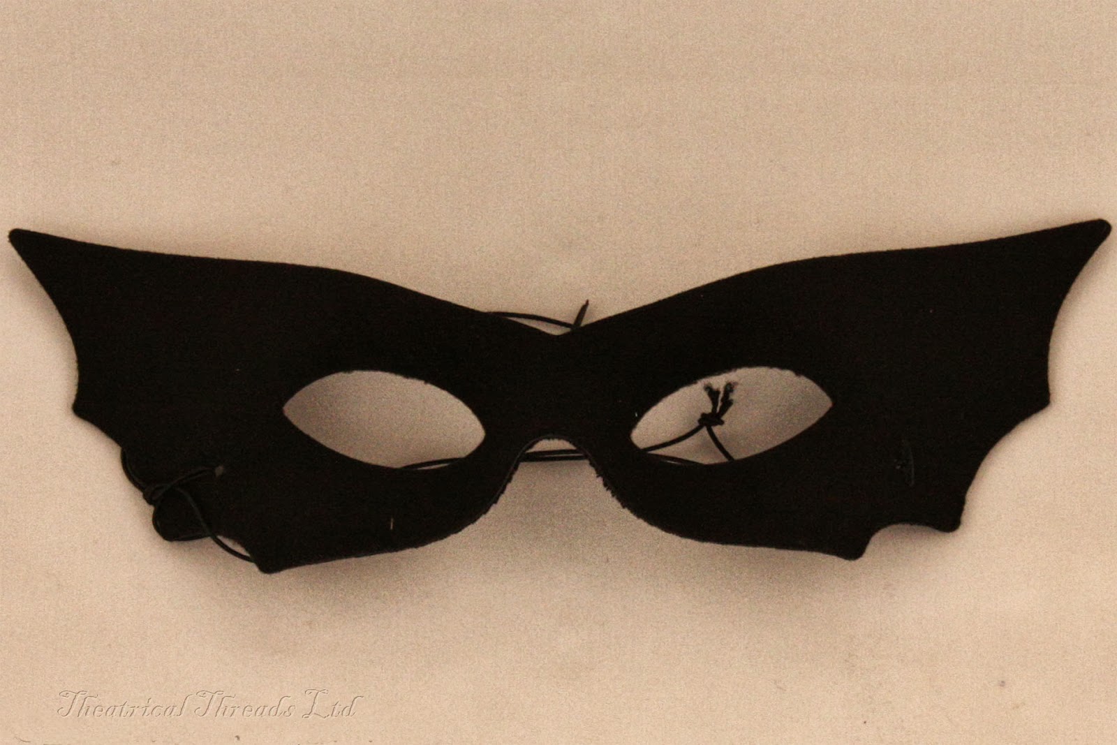 Theatrical Threads: Halloween Bat Masks