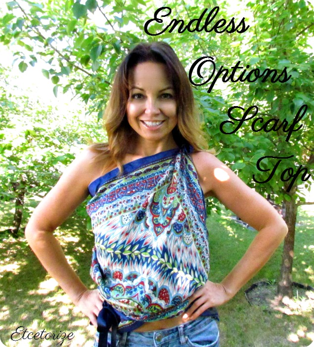 Etcetorize: Endless Options Scarf Top