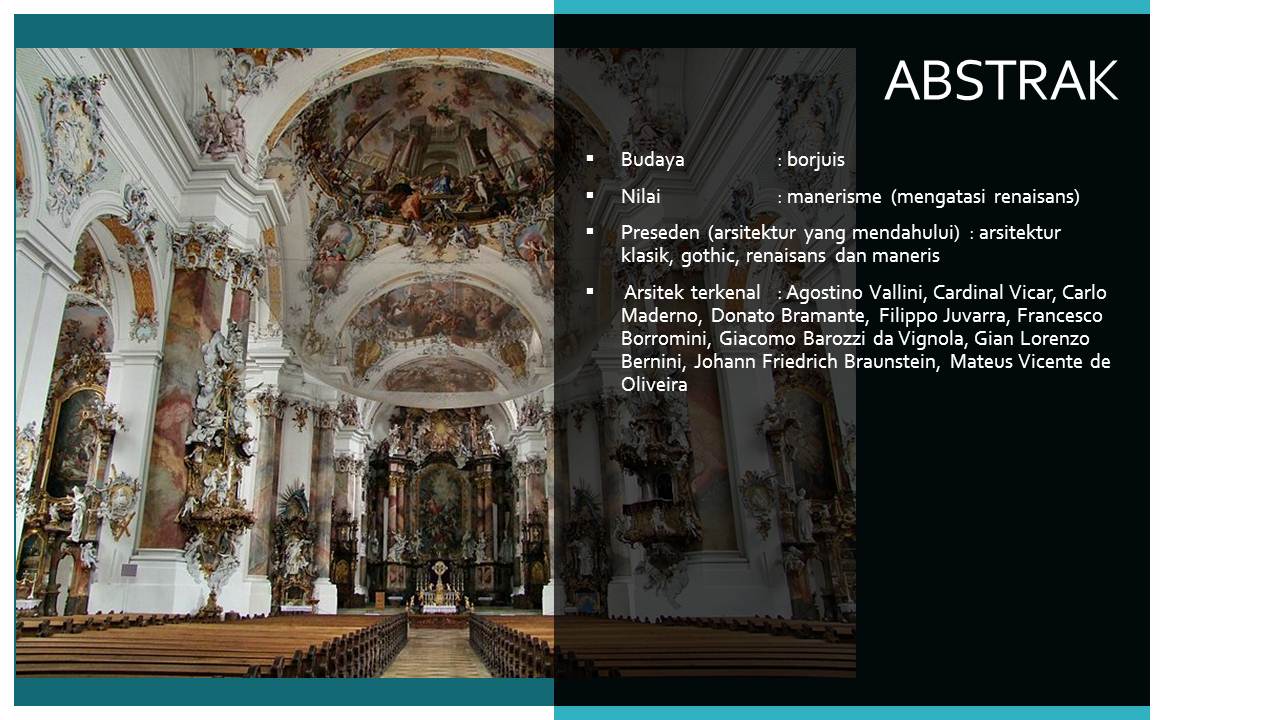 BAROQUE AND ROCOCO ARCHITECTURE