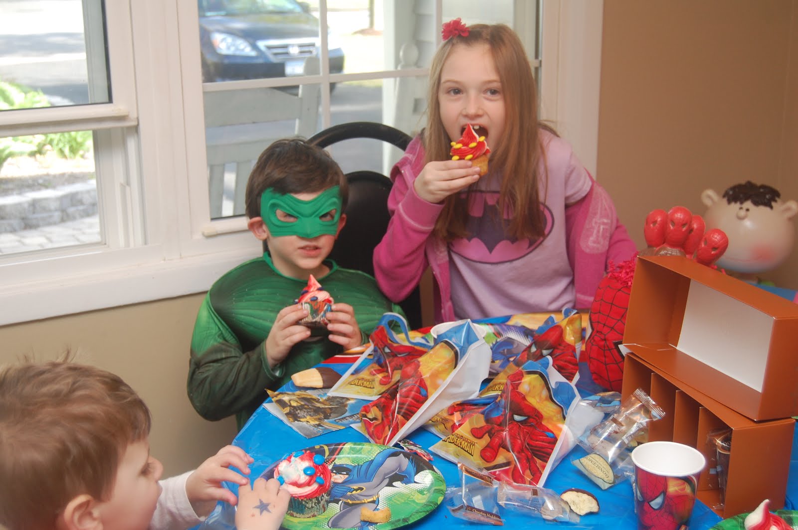 SUPERHERO TEA PARTY!!! - Hugs and Cookies XOXO