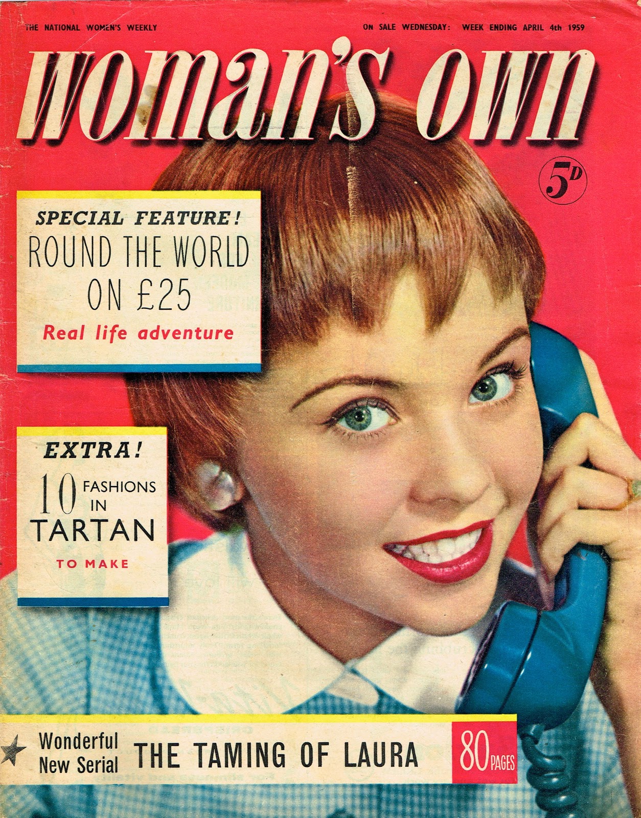 The Magazine Stand: Woman's Own April 4 1959