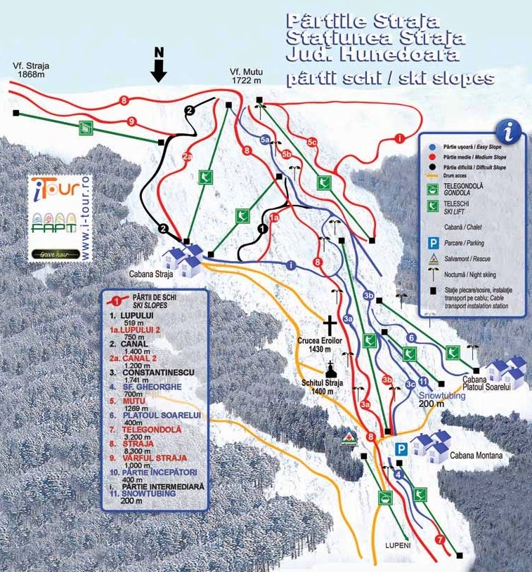Romania Live: Straja live webcam Partia Sf. Gheorghe