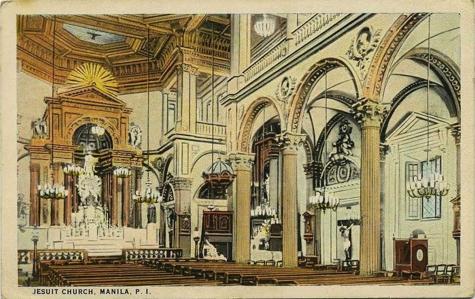 Nostalgia Filipinas: 8 Great Churches of Intramuros: San Ignacio Church