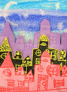 Cassie Stephens: In the Art Room: Printed Cityscape Collages with Third ...