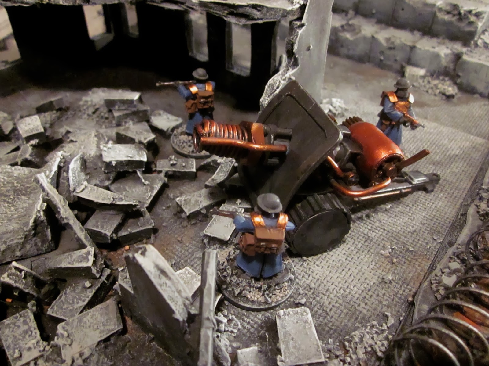 Battleground Hobbies: How To: Steampunk Artillery for IHMN or Warhammer 40k