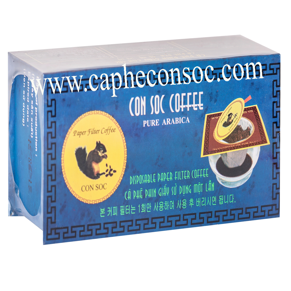 Bán cà phê phin giấy hiệu Con Sóc Quận Tân Bình: Cà phê phin túi lọc ...