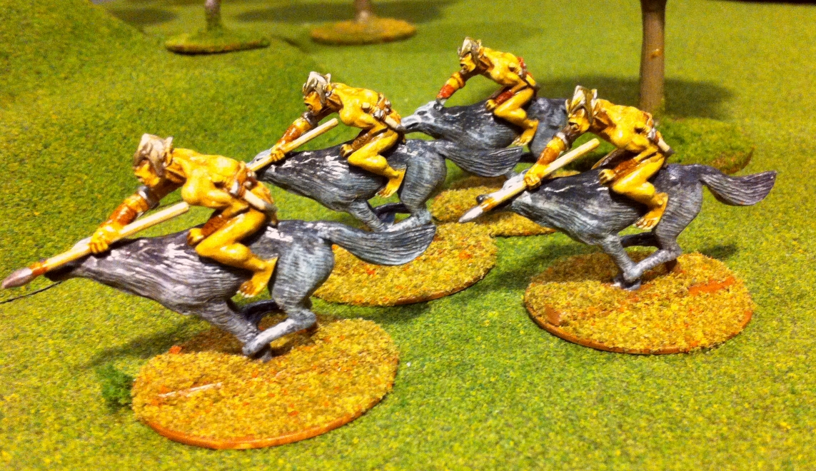 Dagorath Arthedain: "Send out your warg-riders!"