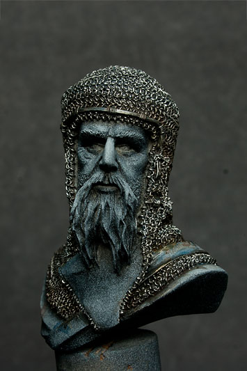 Medieval bust - what I've done so far. | planetFigure | Miniatures