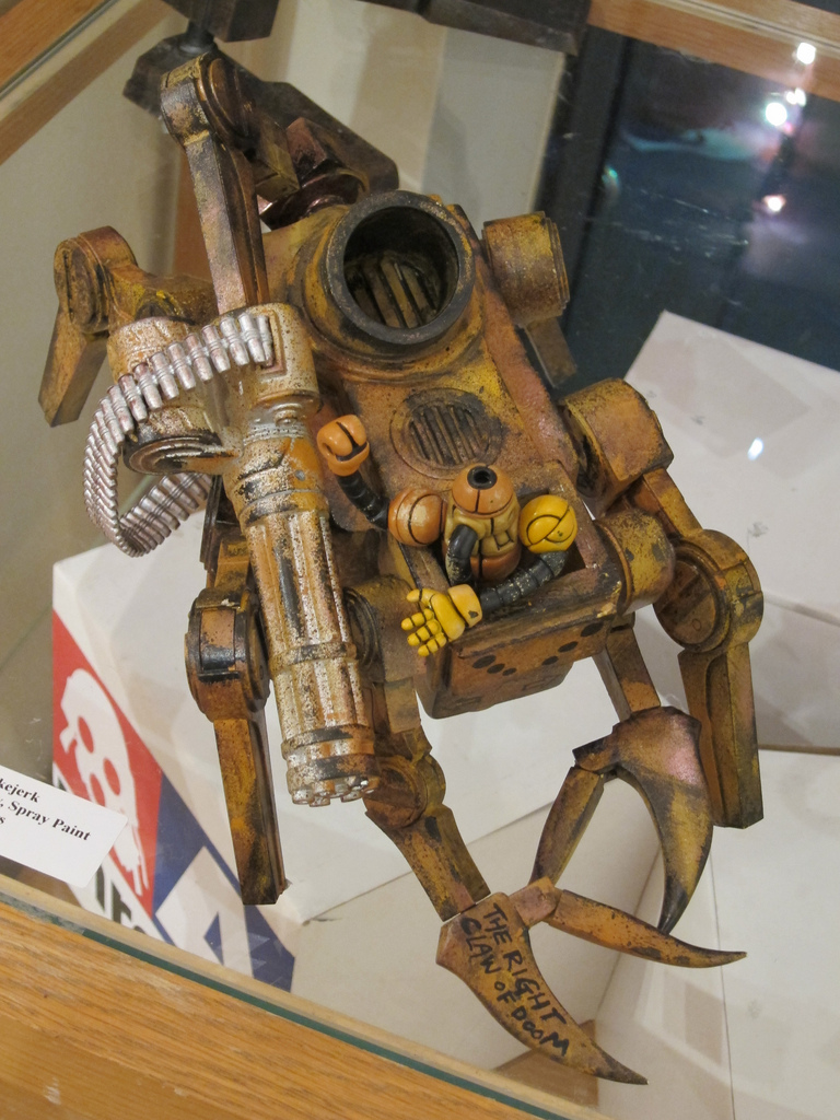 J.ME. (￣ε(#￣): I AM LEGION (threeA Custom Toy Show) @ 1:AM Gallery (11. ...