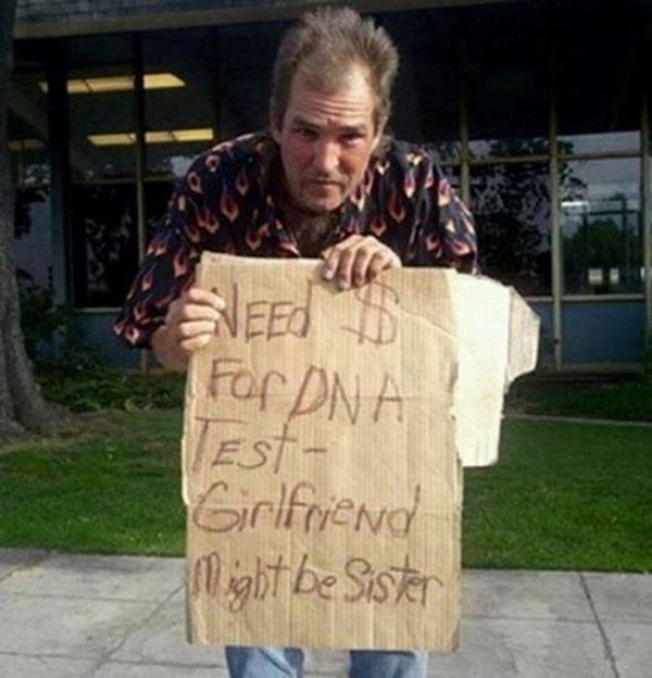 Homeless People who still have their sense of humor (30 Photos ...