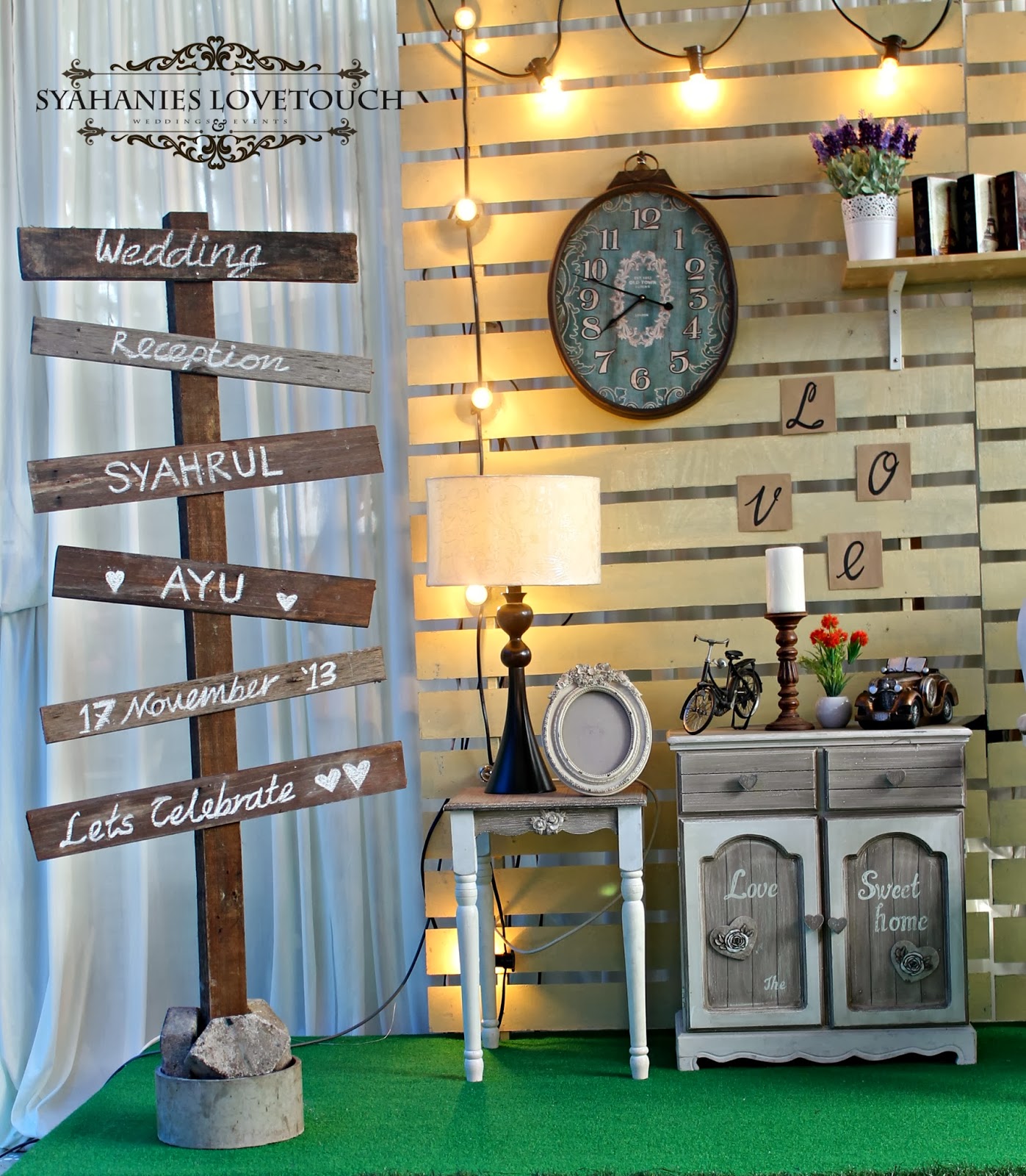 Syahanies LoveTouch: A COLONIAL ENGLISH-THEMED WEDDING OF AYU & SHAHRUL