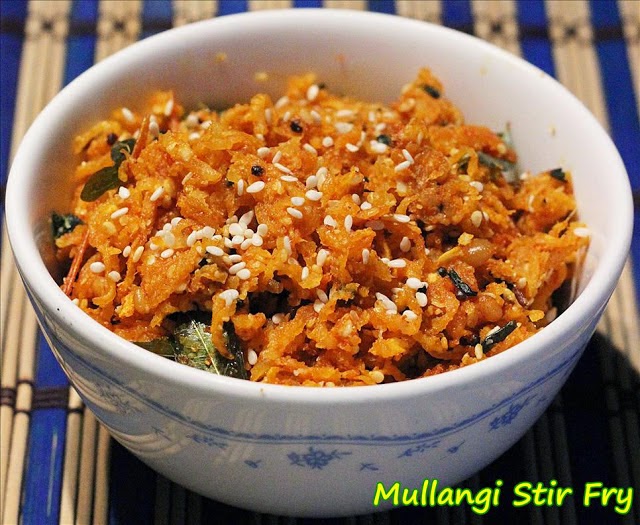 Mullangi Recipe