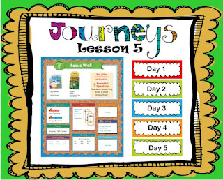 Simply SWEET TEAching: 1st Grade JOURNEYS Smart Board - Lesson 5