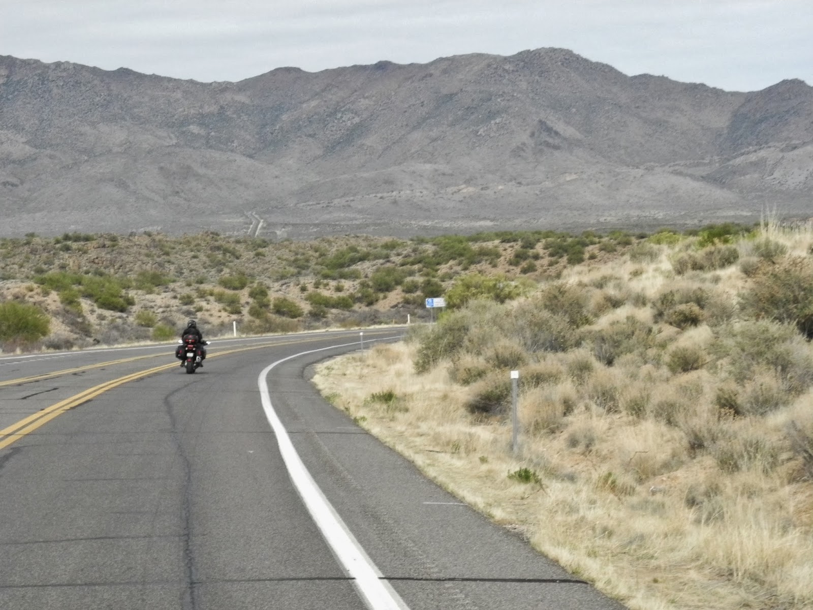 Pillion Papers: Motorcycle ride on an Arizona winter day