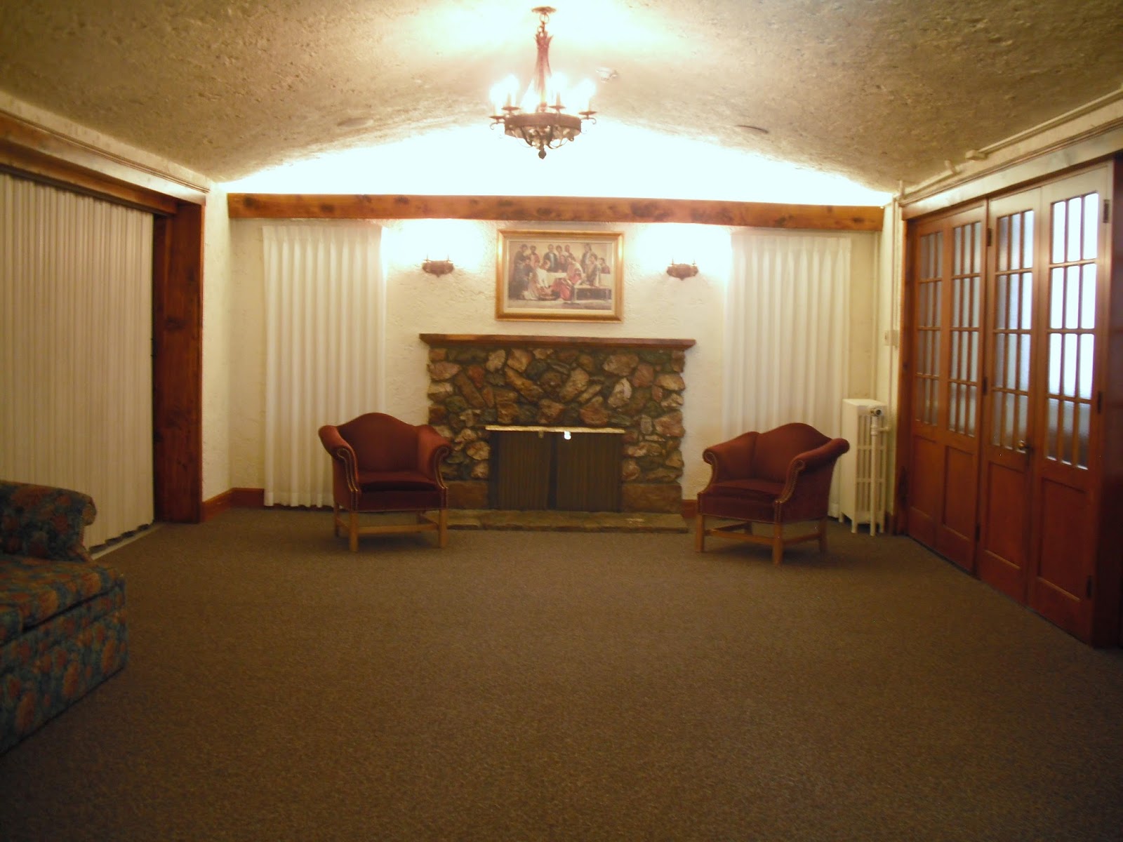 Historic LDS Architecture: Cedar City First Ward: Cultural Hall & Entryway