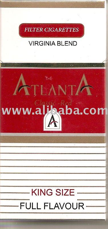 Tobacco Packets: Atlanta Classic Red 10's