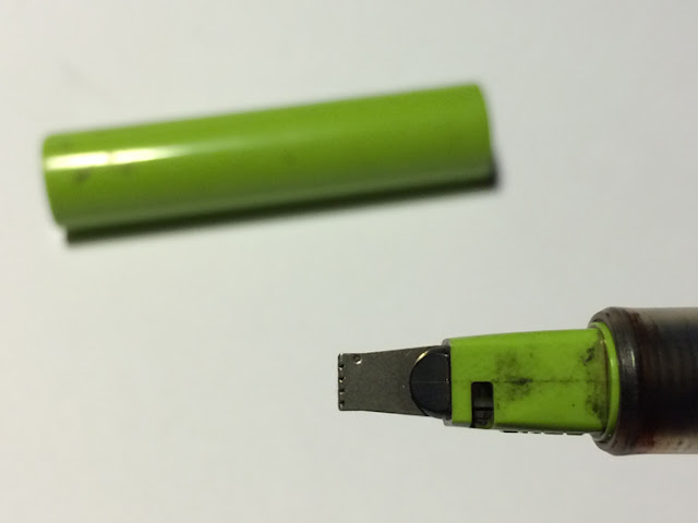 wibble wibble: Modifying your parallel pen. Make it like a folded pen!