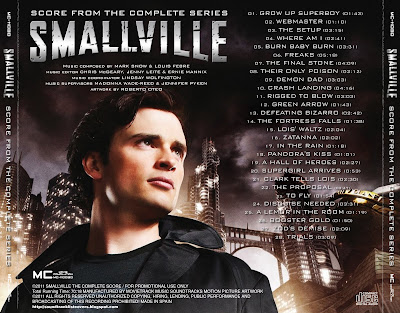 Soundtrack List Covers: Smallville The Complete Series (Mark Snow ...