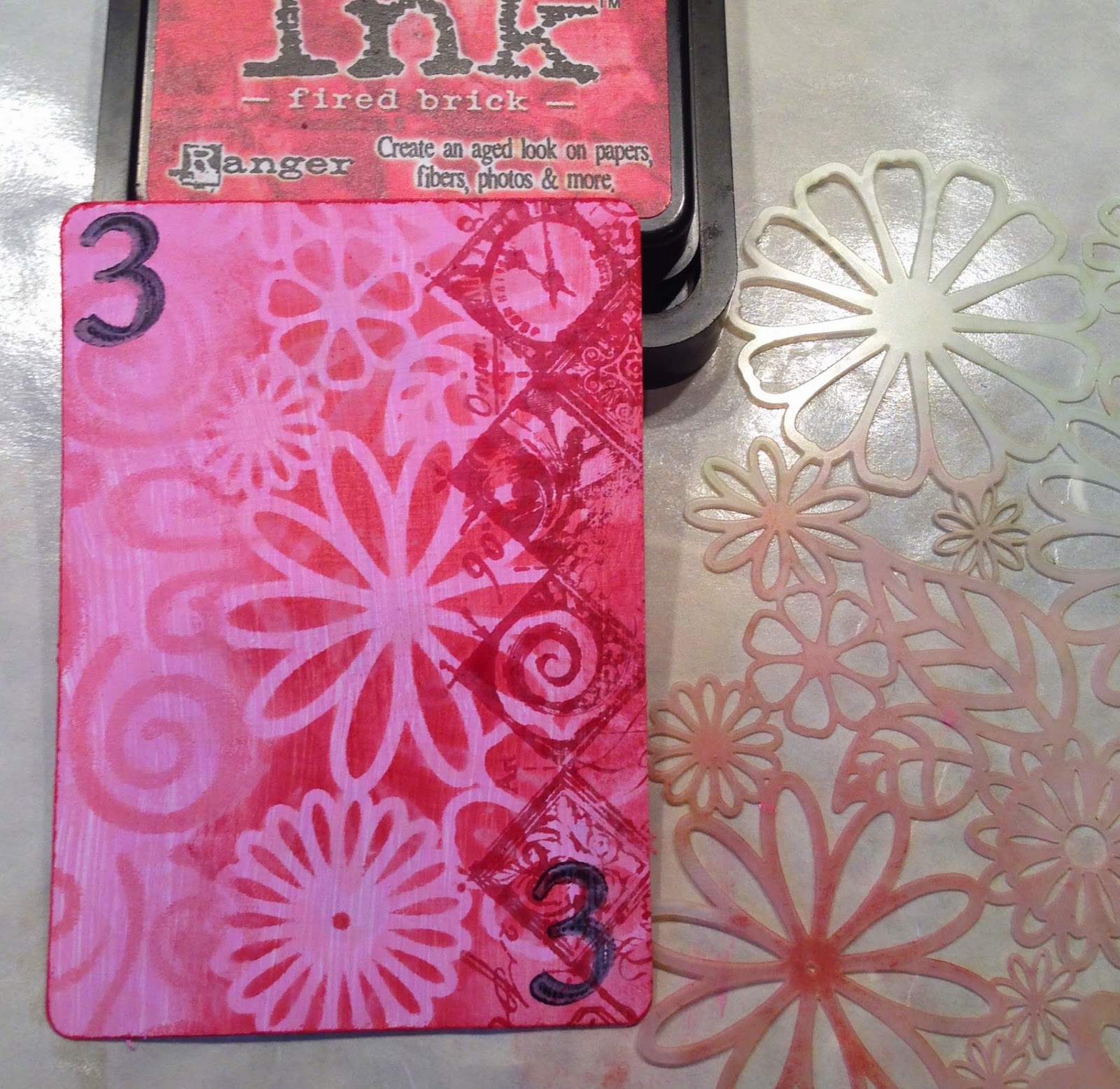 Creative Expressions: THREE Altered Playing Card