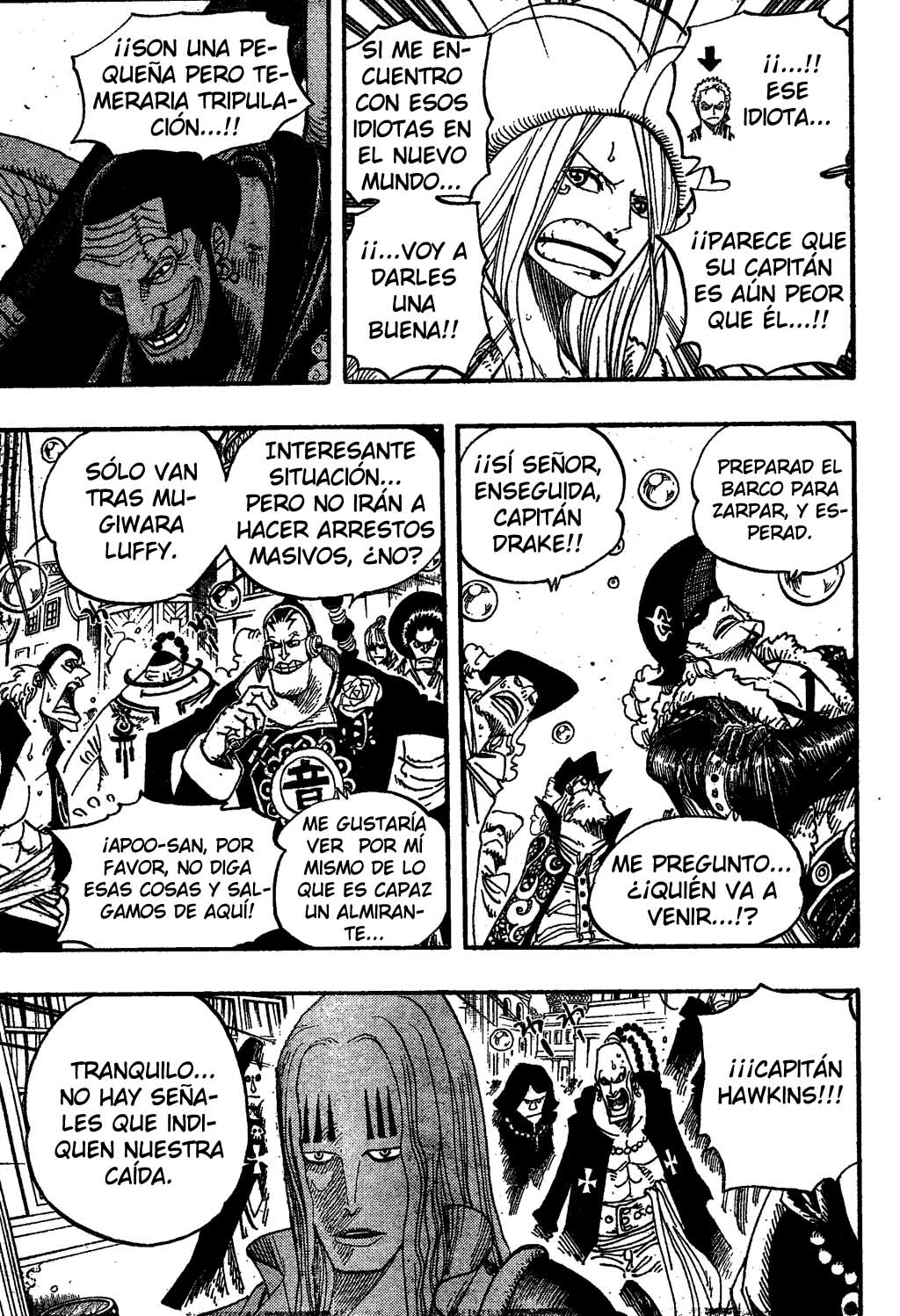 One Piece Manga Capitulo 504. Los piratas se movilizan ~ ParaisoGrandLine