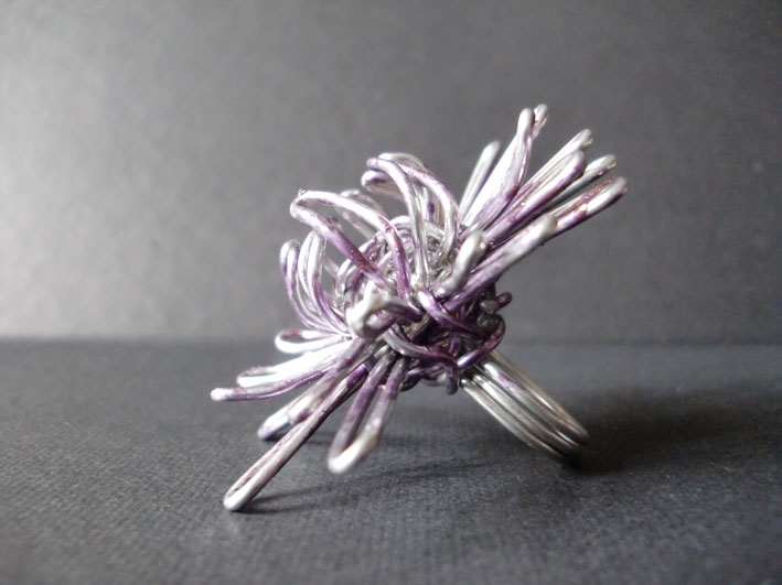 TeddyThotz: Special Wireart Ring Designs for Gardens by the Bay