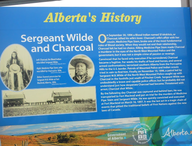 Nan and Bear on the Road: Heading into the interesting park of Canada