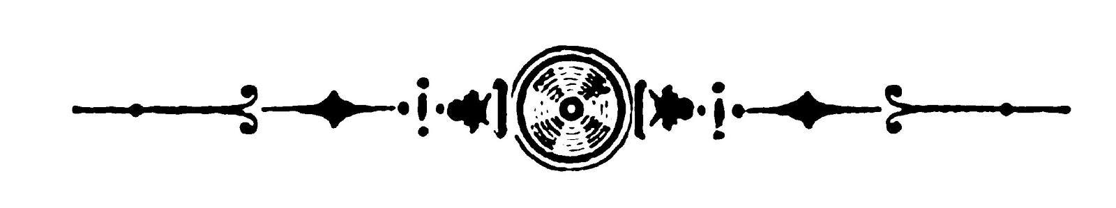 Digital Stamp Design: Antique Victorian Text Divider Free Designs ...