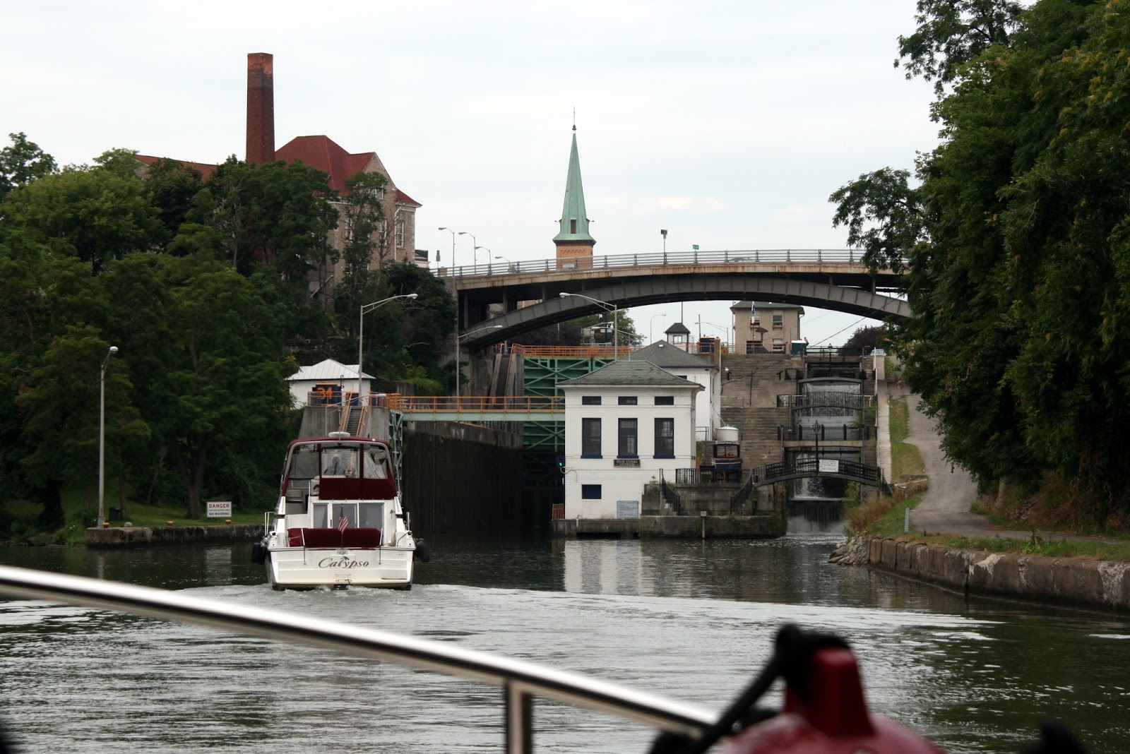 Tug Boat Annie Steams to Lake Ontario: Tonawanda NY Erie Canal August ...