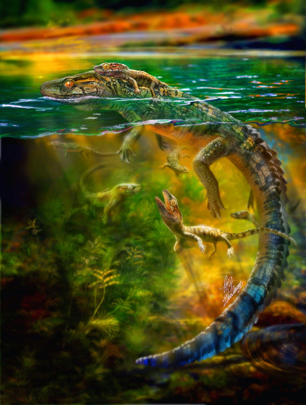 Species New to Science: [Paleontology • 2014] Post-natal Parental Care ...