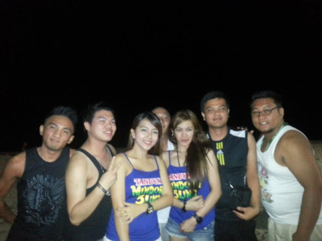 China R.: Tanduay Models in Puerto Galera