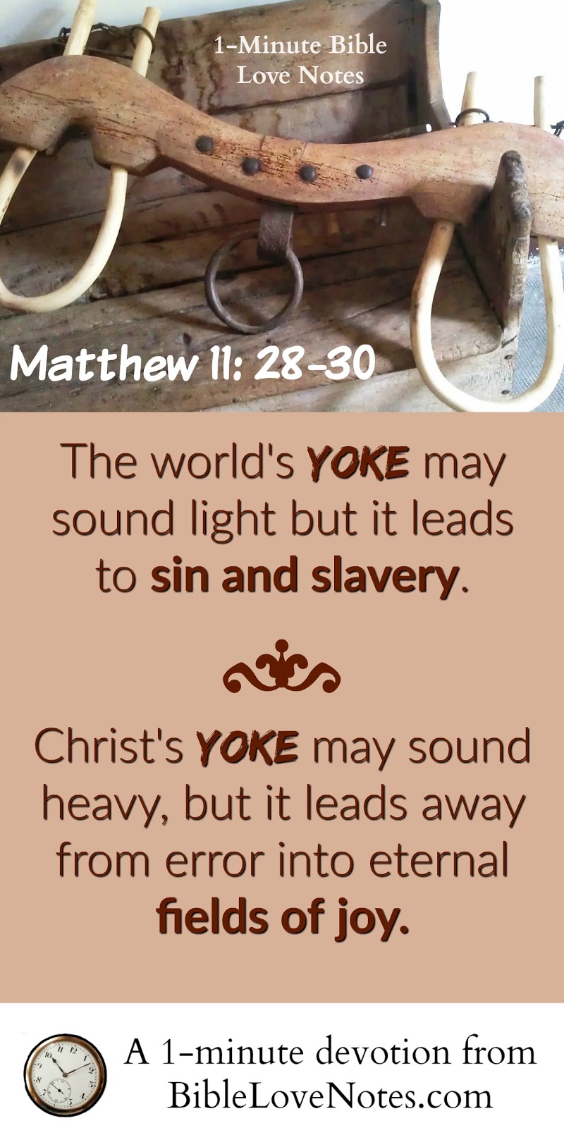 1 Minute Bible Love Notes Which Yoke 1-minute-bible-love-notes-which-yoke