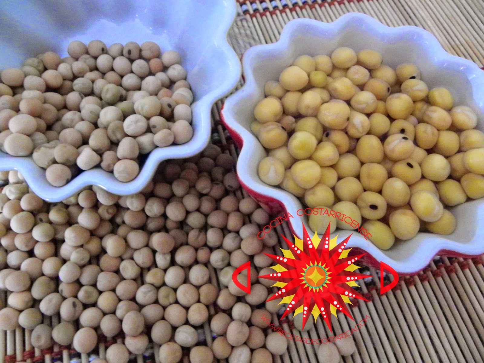 Cocina Costarricense: arveja seca con cerdo