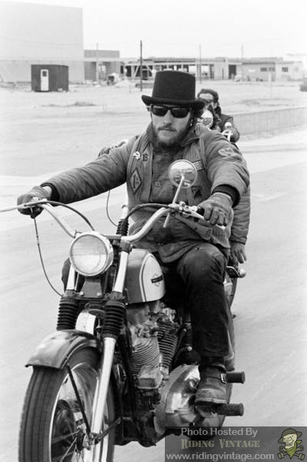Hells Angels in the Wind ~ Riding Vintage