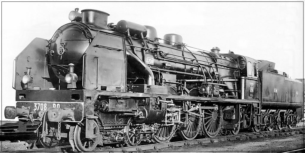 LOCOMOTORAS: Las 4-8-0 de Chapelon (Vapor)