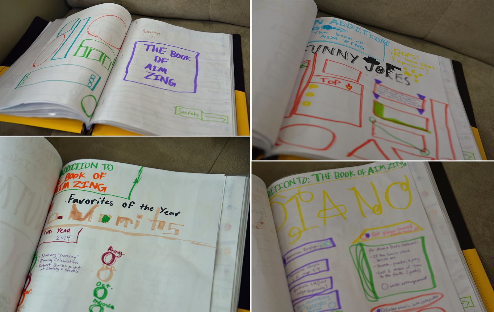 The Book of Aim Zing - light-in-leaves