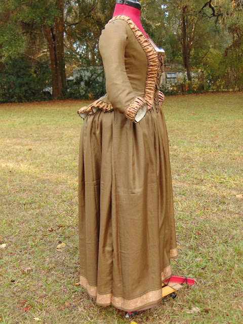 The Antique Sewist: 1760s Casaquin -or- How to make an 18th century ...