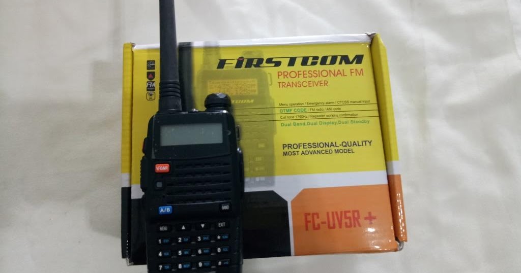 Firstcom UV5R, Jual Handy Talky Firstcom, Jual HT China - Distributor ...