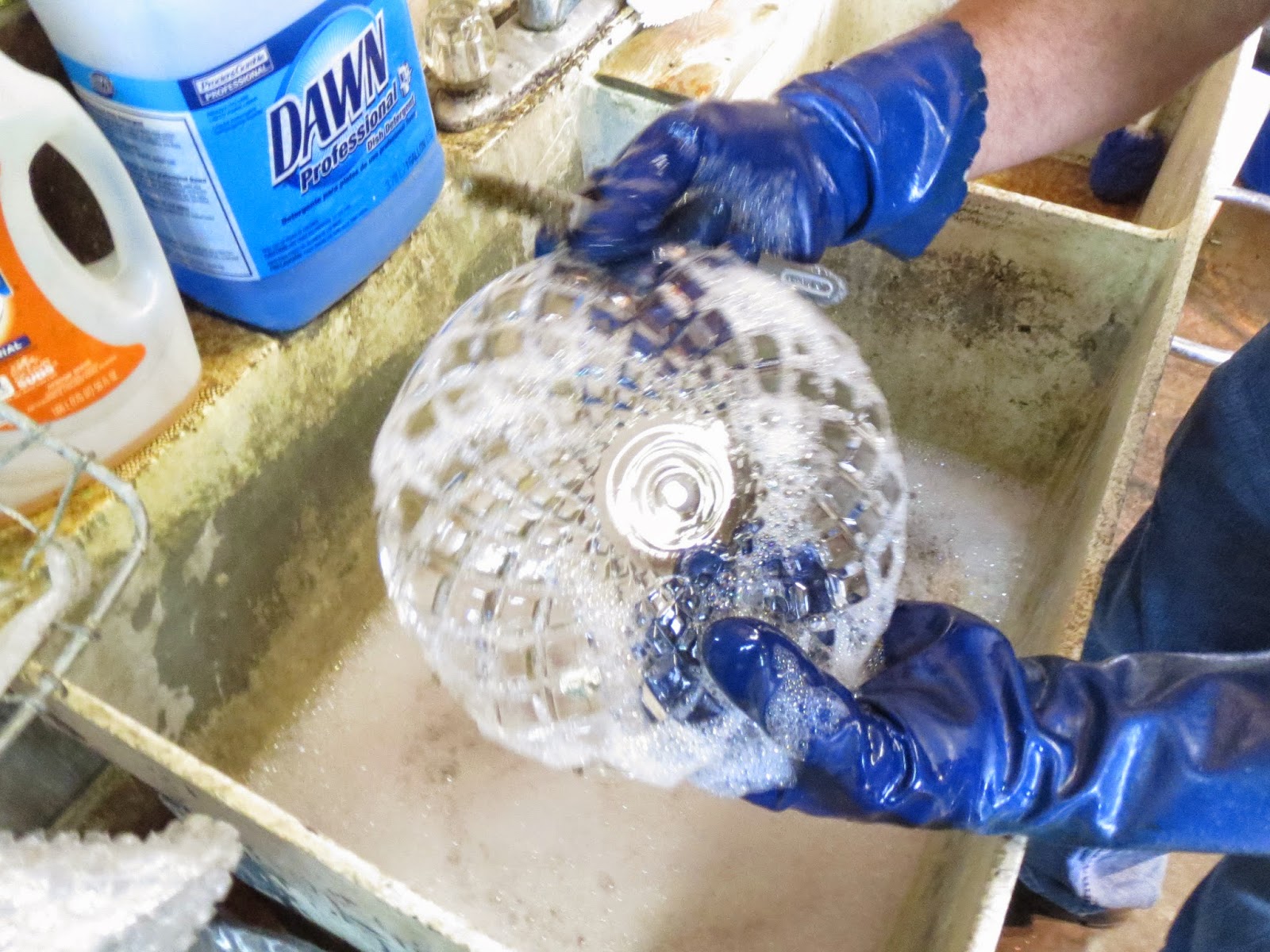 Lamp Parts and Repair | Lamp Doctor: Large Crystal Table Lamps Cleaning ...