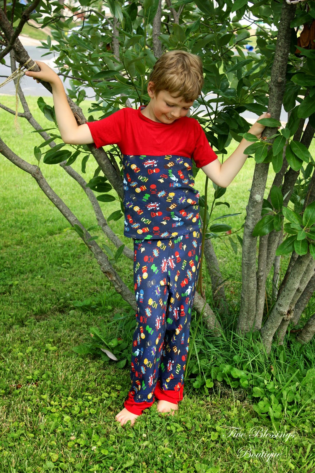 Blessed x Five: GYCT-Jean and Jamey Jammies Pattern