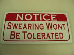 Linda's Peaceful Place: Vintage Swearing/Cursing Signs