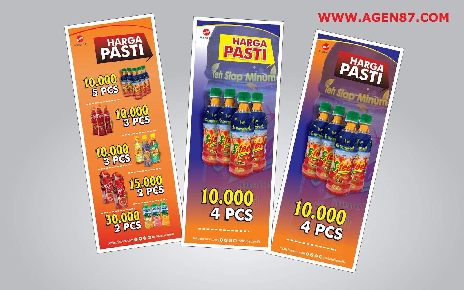 CONTOH SPANDUK PROMOSI SOSRO - Agen87