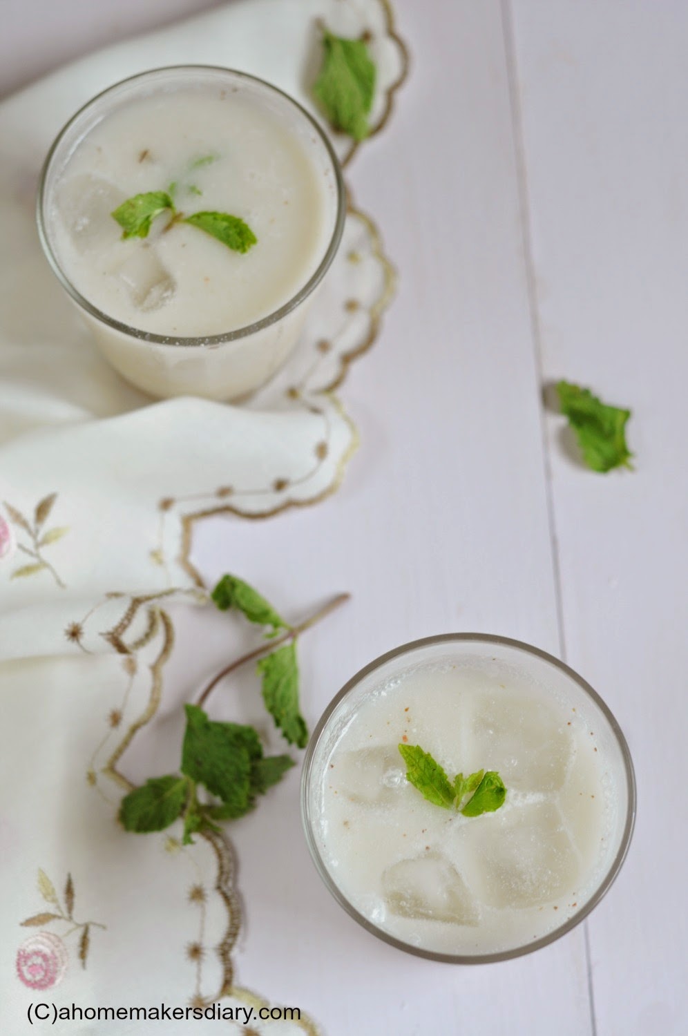 Masala Chaas/ Chhanch/ Salty Spicy Buttermilk - A Homemaker's Diary