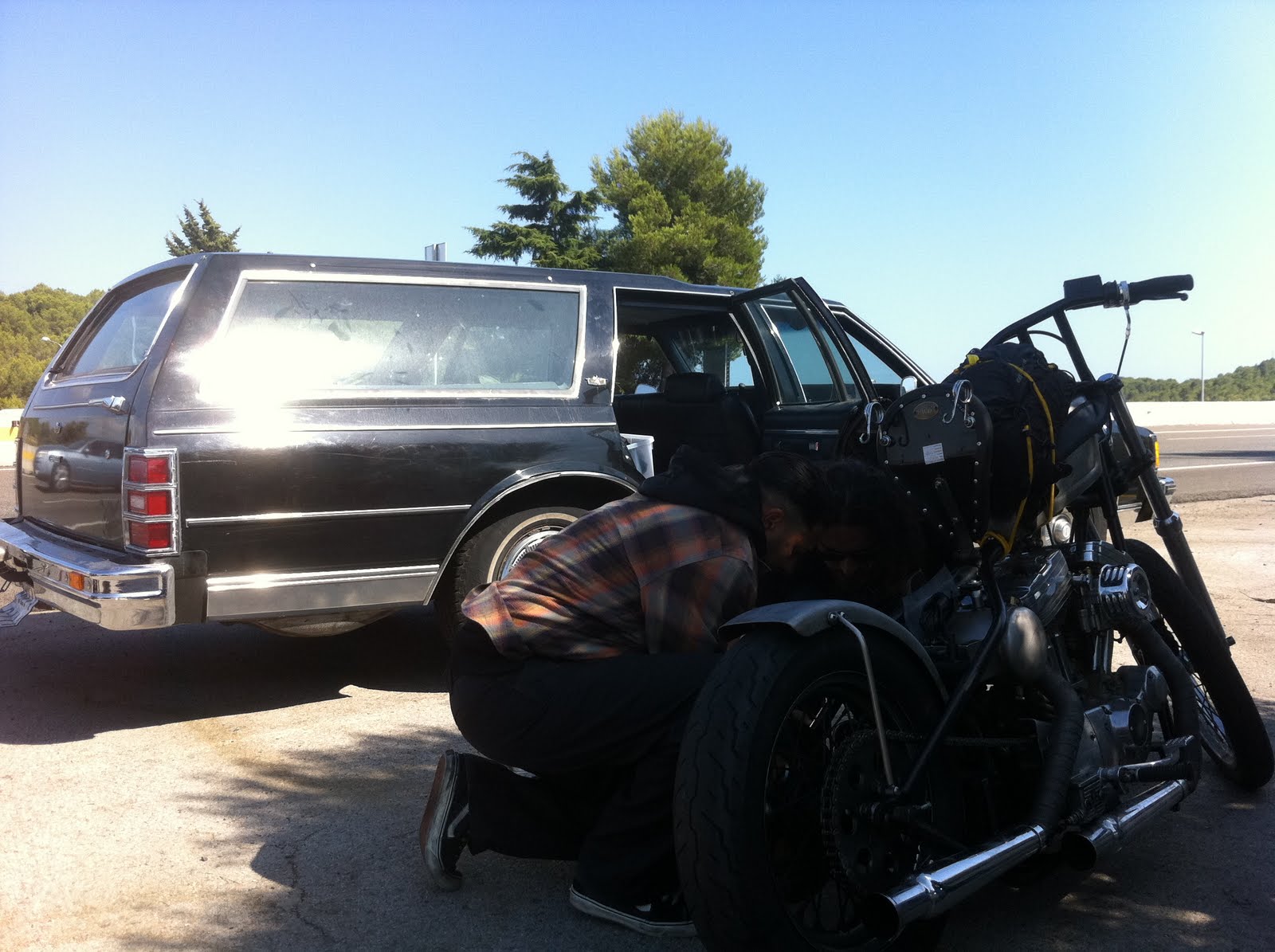 Choppers Snatch: Zombie chopper run 2011 (part1)