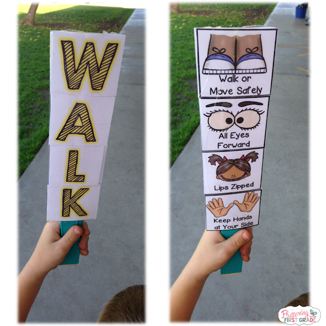 Blog Hoppin': Classroom Procedures for Walking Through School