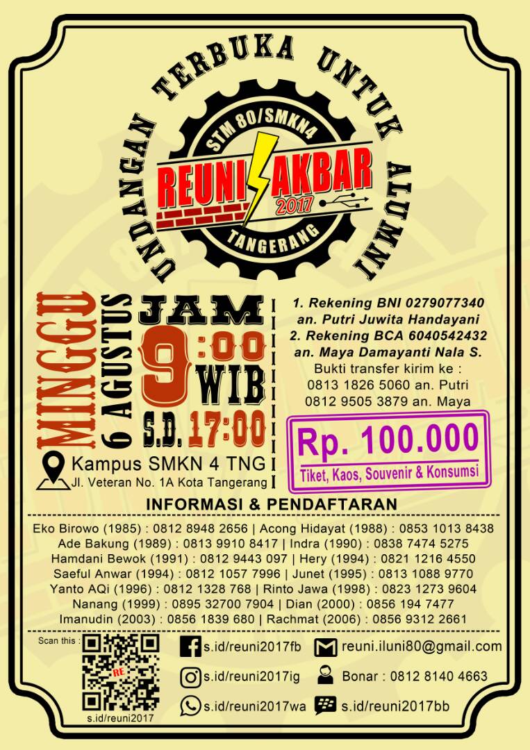 Pamflet Reuni Akbar 2017