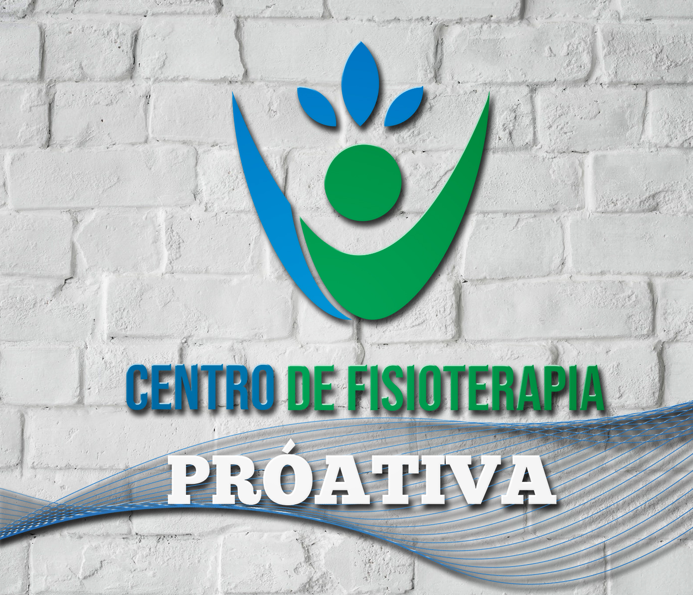 LOGO-LOGOTIPO PARA FISIOTERAPEUTAS E CLÍNICAS DE FISIOTERAPIA