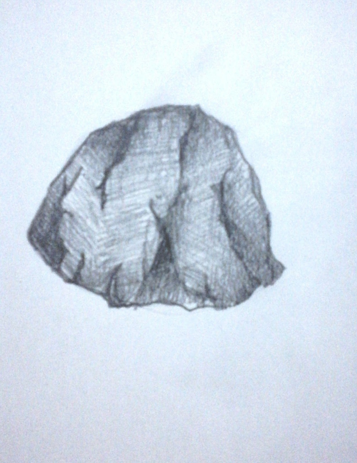 Cara menggambar Batu/karang