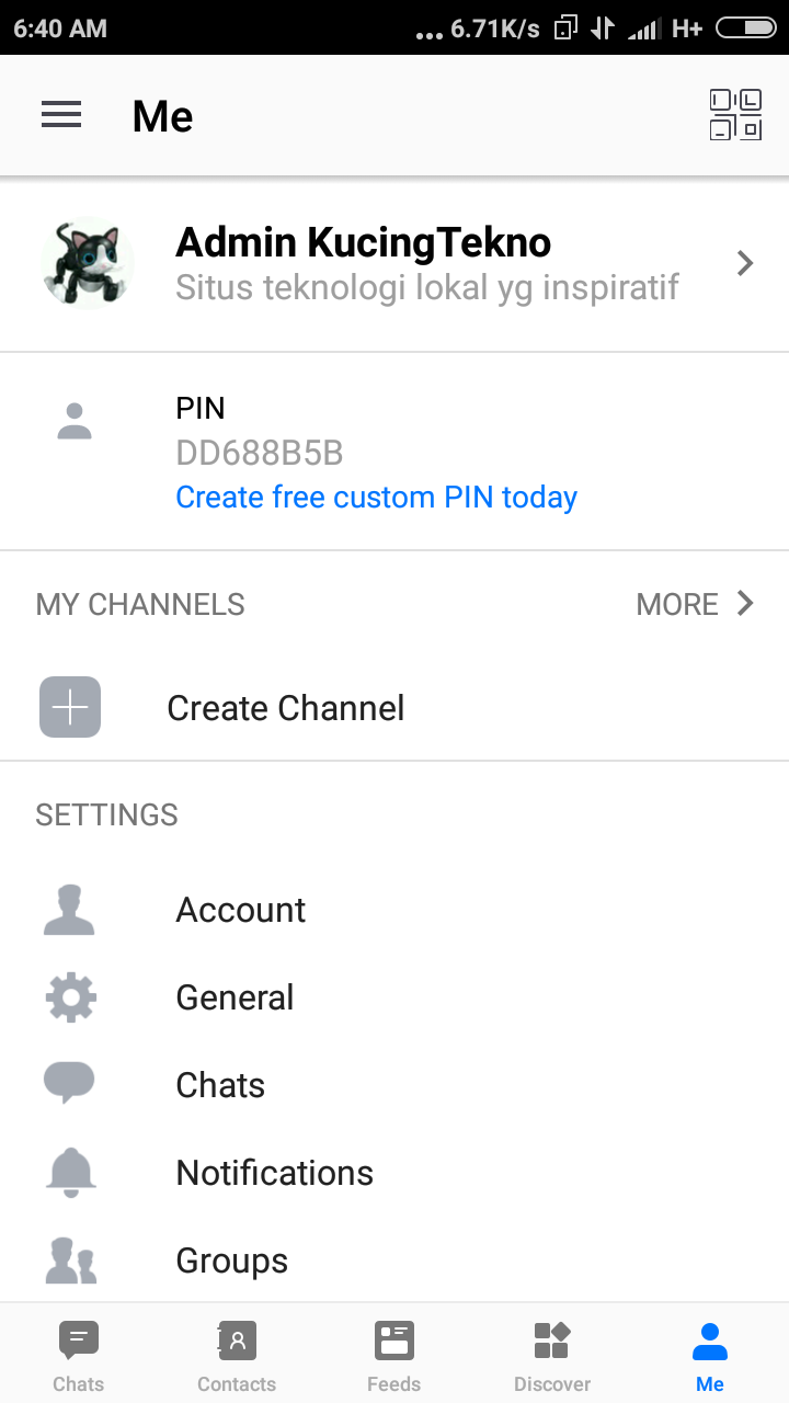 Membuat Pin BBM Cantik Gratis Sesuai Keinginan Tanpa Bayar dan Legal ...